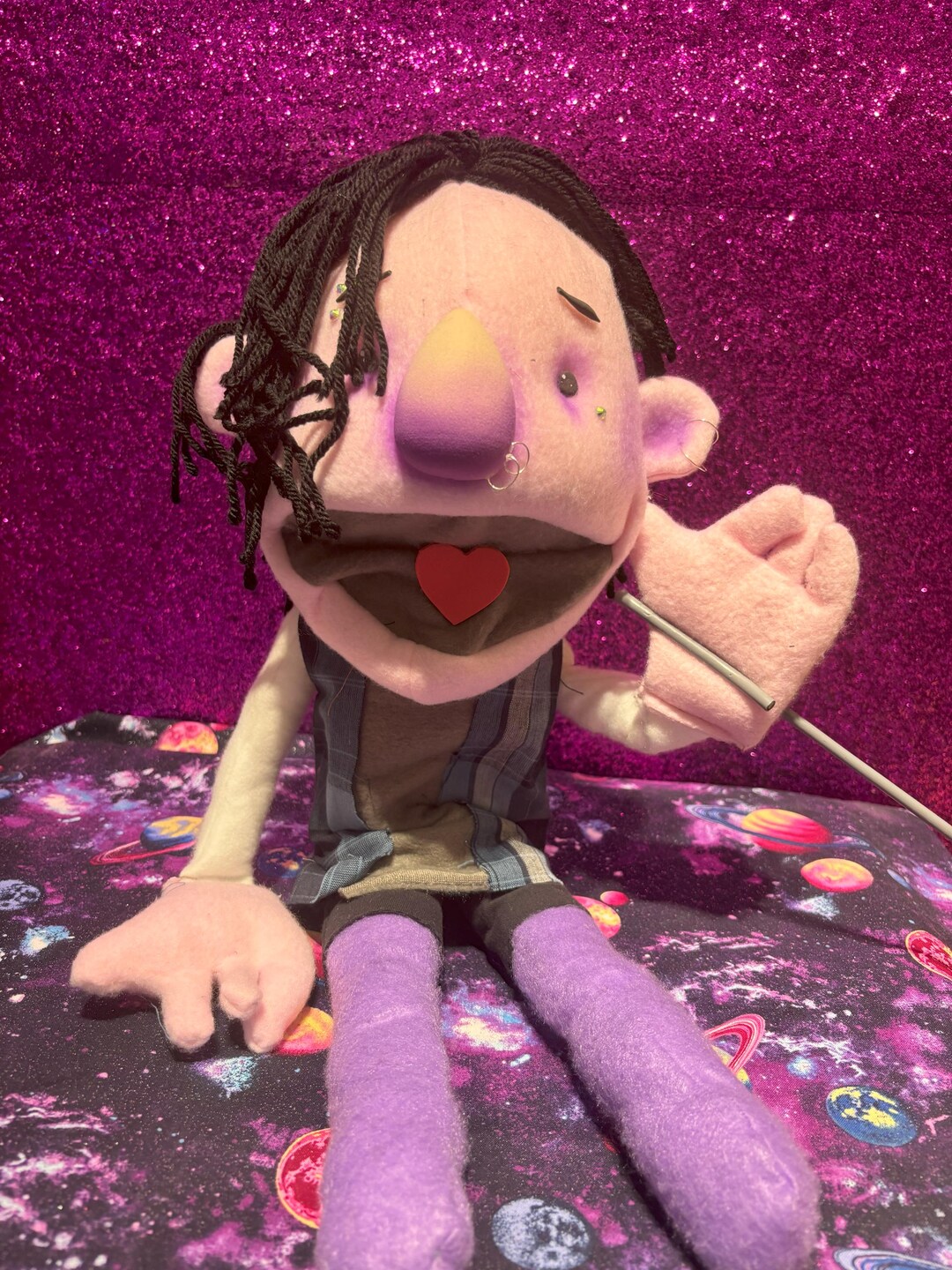 Rod Puppet-"malachite" One of a Kind Professional Handmade Puppet With ...