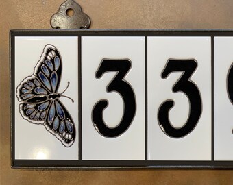 Butterfly Numbers - Etsy