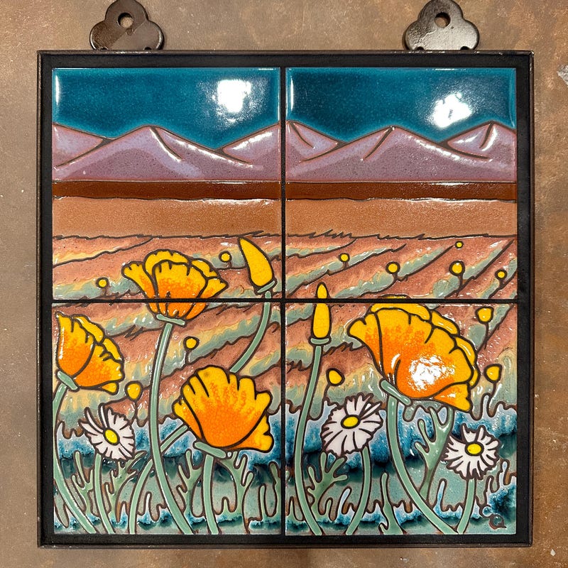 Tile Mural - Etsy