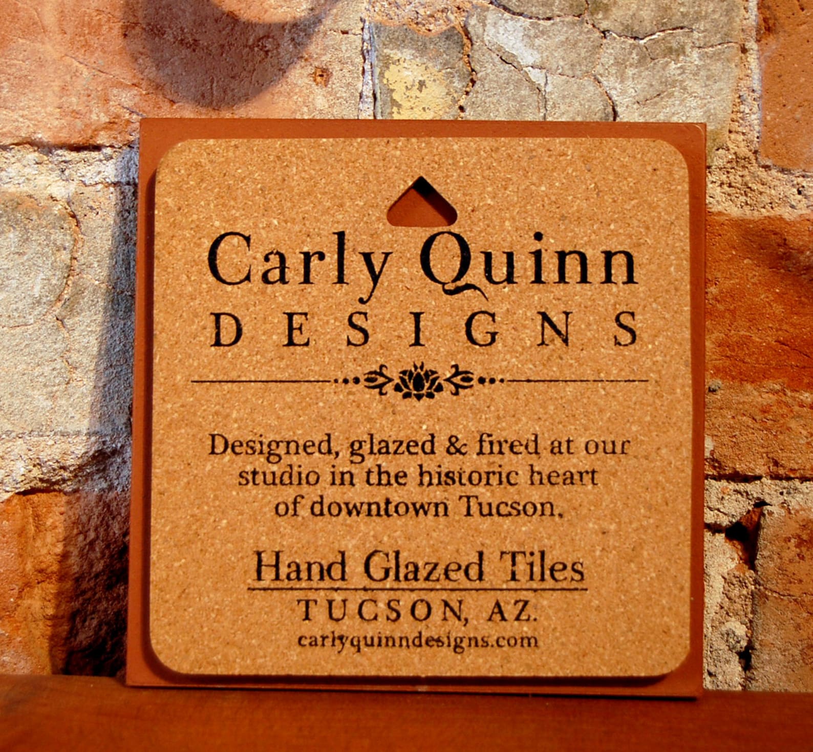 6"x6" Exclusive Wil Taylor Prickly Pear Flower Hand Glazed Tile - Etsy