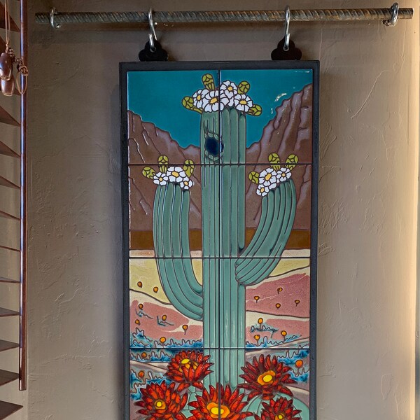 Large Tile Mural - Etsy