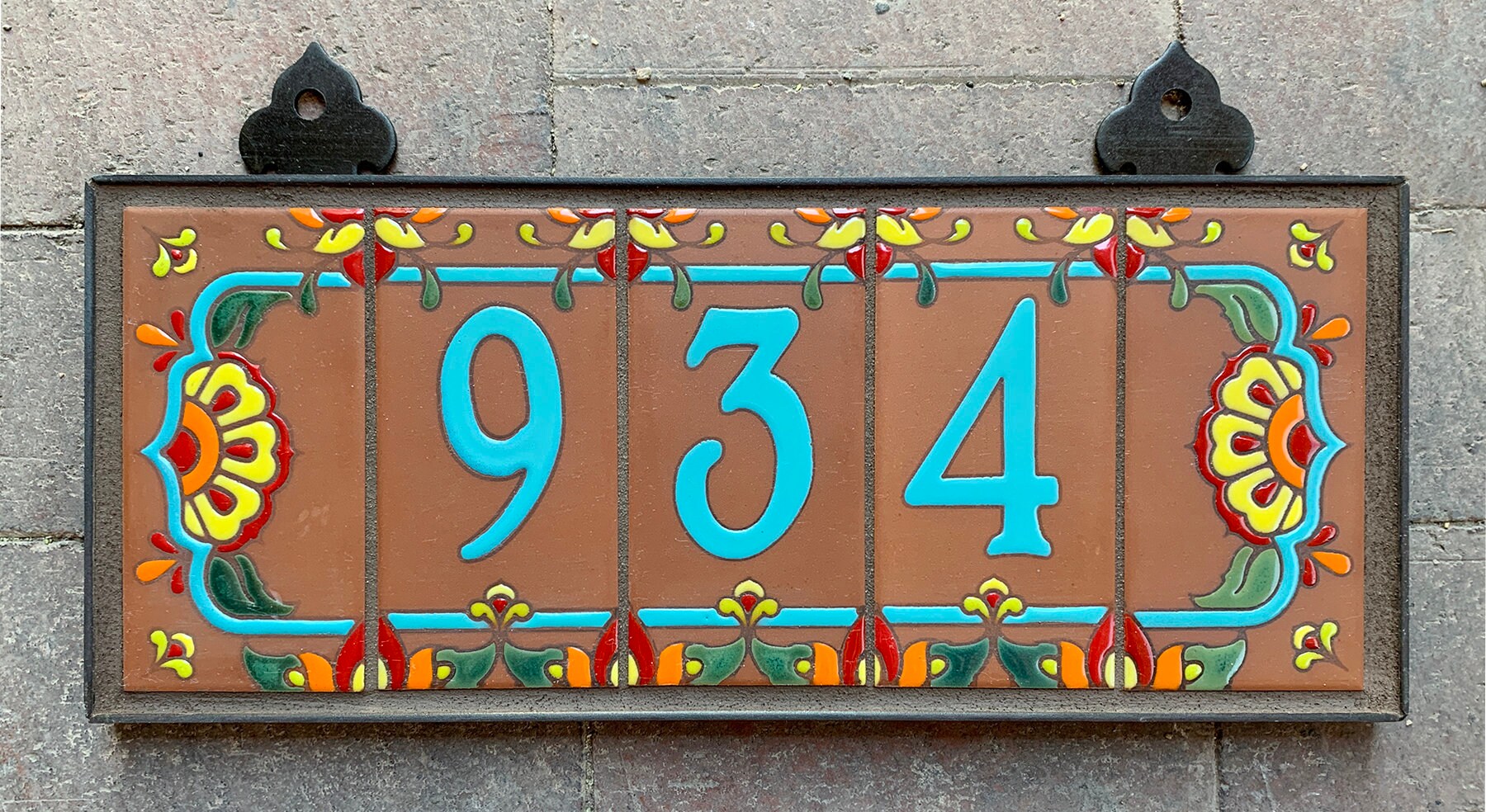 Mexican Ceramic House Numbers