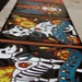 Day of the Dead Cat 6"x6" Hand Glazed Tile Trivet | Designed & Glazed ...
