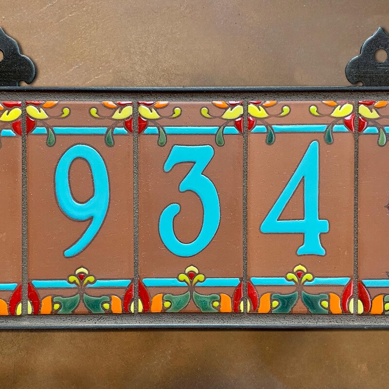Mexican Tile Numbers - Etsy