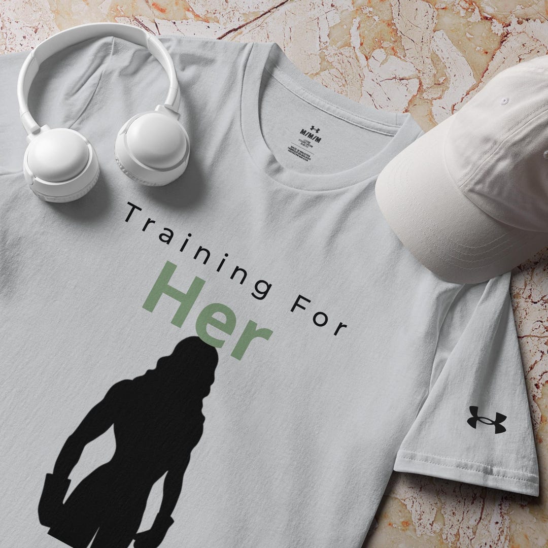 Training for Her Boxing Under Armour Athletic T-shirt - Etsy