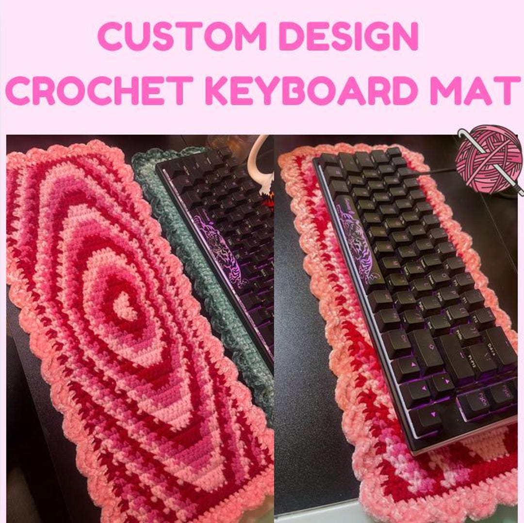 CUSTOM Crochet Keyboard Pad (custom Design) - Etsy