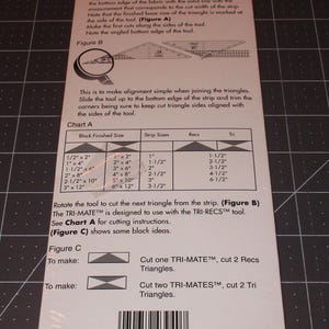 Easy Tri-mate. by Joy Hoffman. Us With Tri-recs. Brand New in the ...