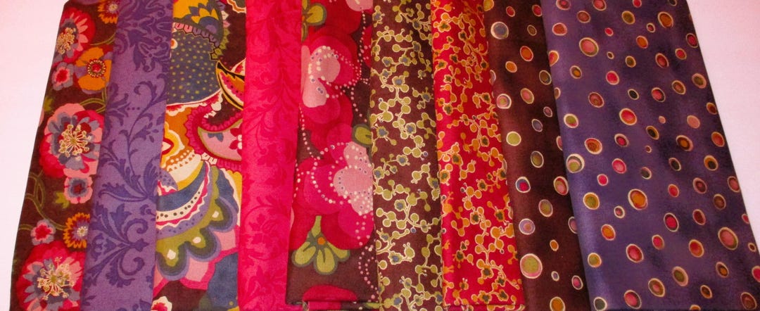 9 Different "fresh Air" by Chez Moi for Moda Fabrics. 9 Matching Unique ...