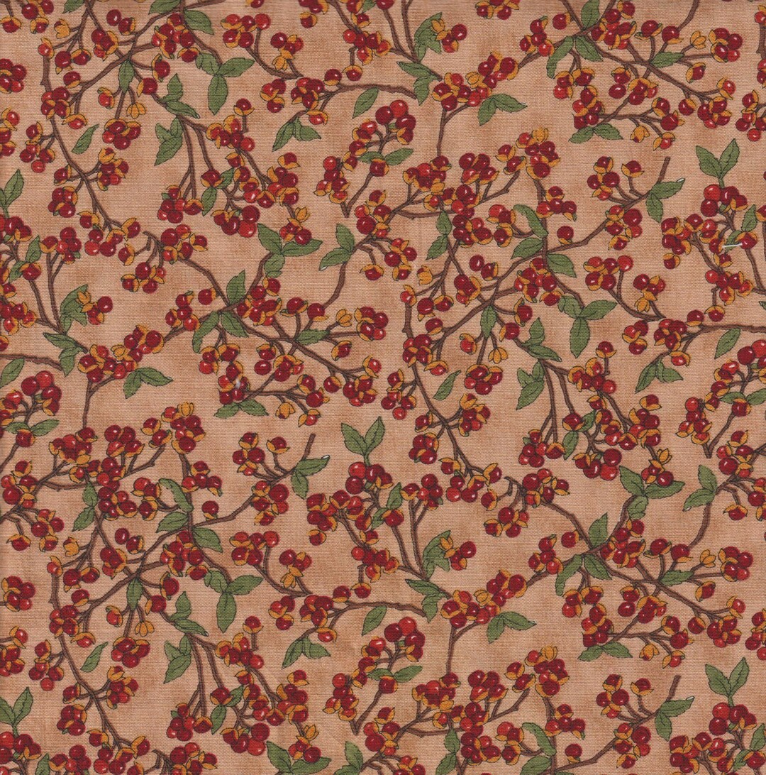 PUMPKIN RIDGE by Deb Strain for Moda - Rare, 100% Cotton Quilt Fabric ...
