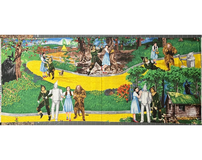 The Wizard of Oz Full Landscapes Quilting Treasures & Turner Co. 100% ...