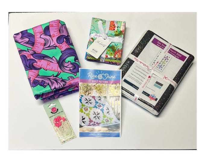 TULA PINK Rise and Shine Quilt Kit HOMEMADE Collection Free Spirit ...