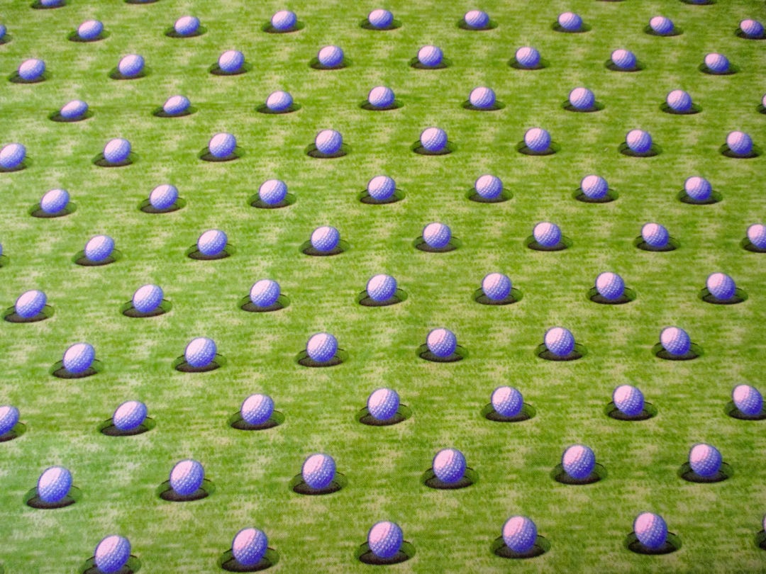 Golf Putting Green. Patterns CX 3993 Michael Miller Fabrics. Out of ...
