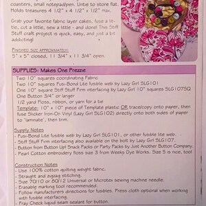 Prezzies by Lazy Girl Designs Quilt/sewing Pattern - Etsy