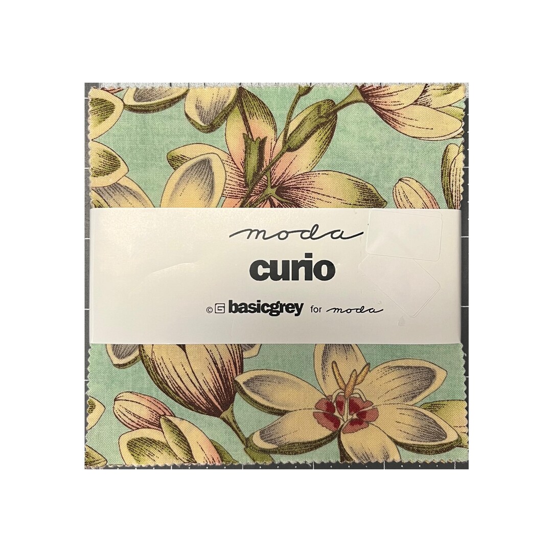 CURIO Basic Grey Moda Charm Pack - Retired - 100% Cotton Quilt Fabric ...