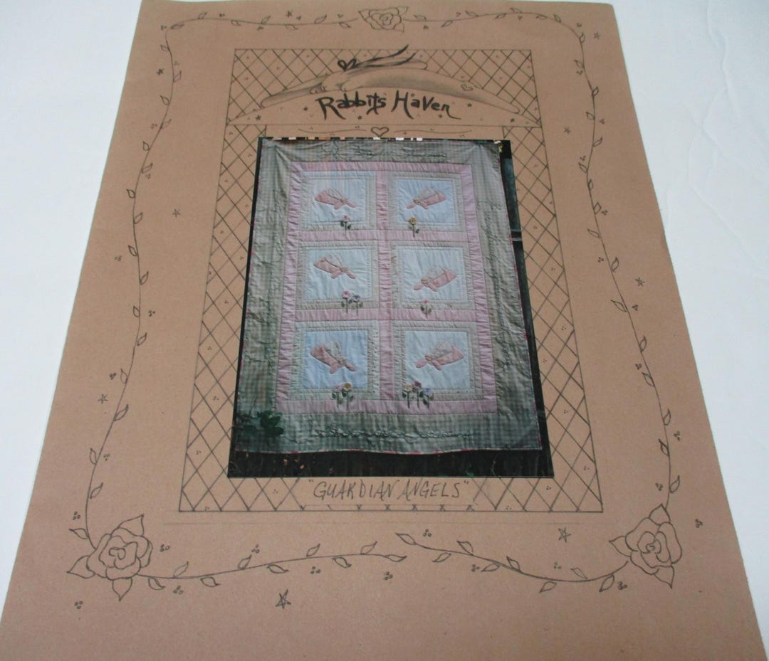 Guardian Angels 2005 by Rabbits Haven Quilt/sewing Pattern. Finished ...