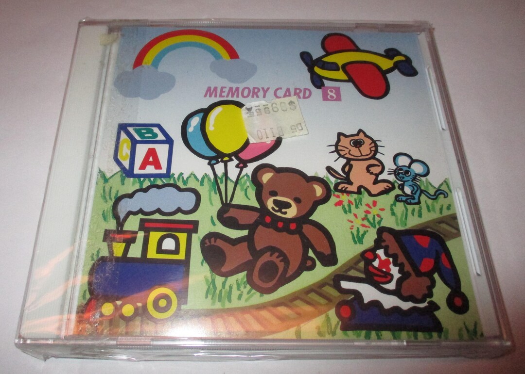 Janome Memory Card 8 Children's Series Embroidery Designs. Like New ...