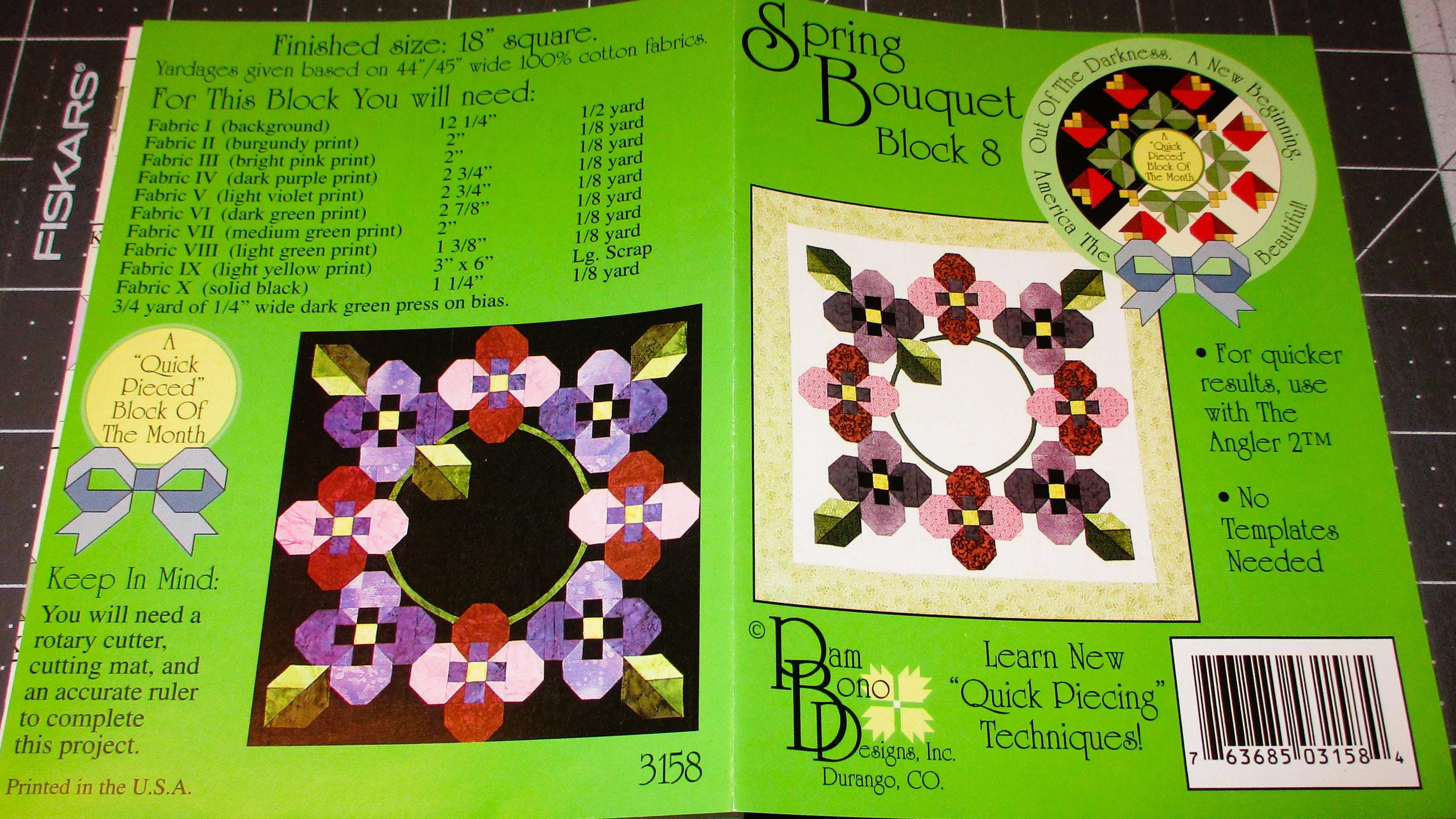 Pam Bono Designs "out of the Darkness, A New Beginning" Blocks. 9 Block ...