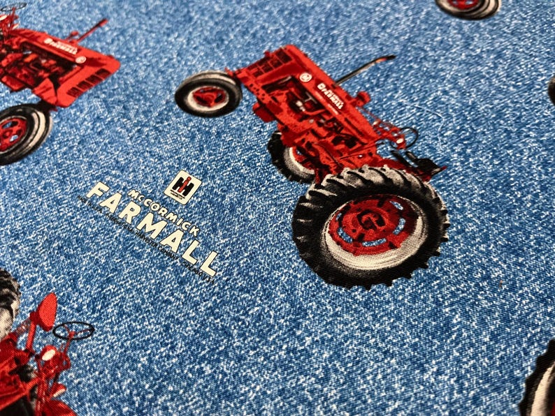 FARMALL CASE IH Mccormick Tractor by the Zolan Company-retired-demin ...
