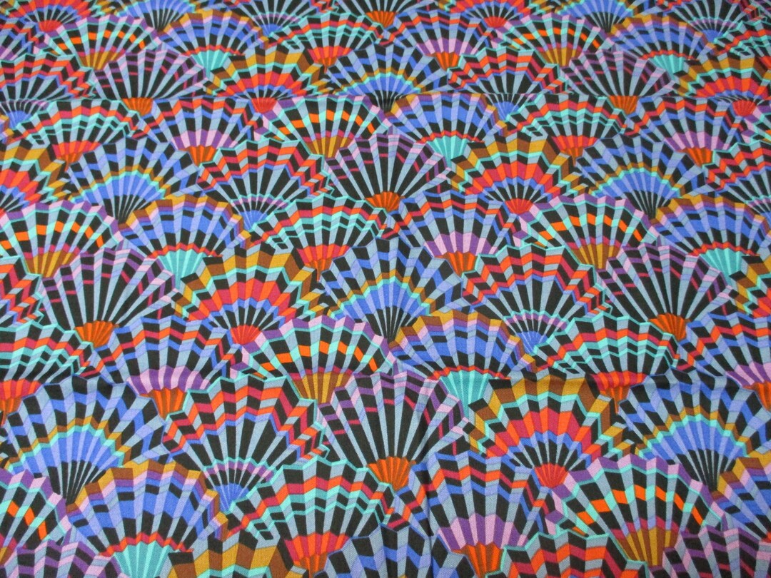 Black Paper Fans Vintage GP 143 for Rowan Kaffe Fassett Westminster ...