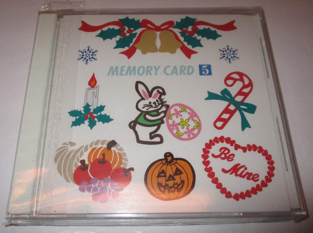 Janome Memory Card 5 Holiday Series Embroidery Designs. Like New ...