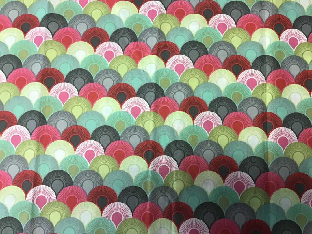 Tula Pink Chain Mail Tart PWTP066 From the Elizabeth Collection. Sold ...