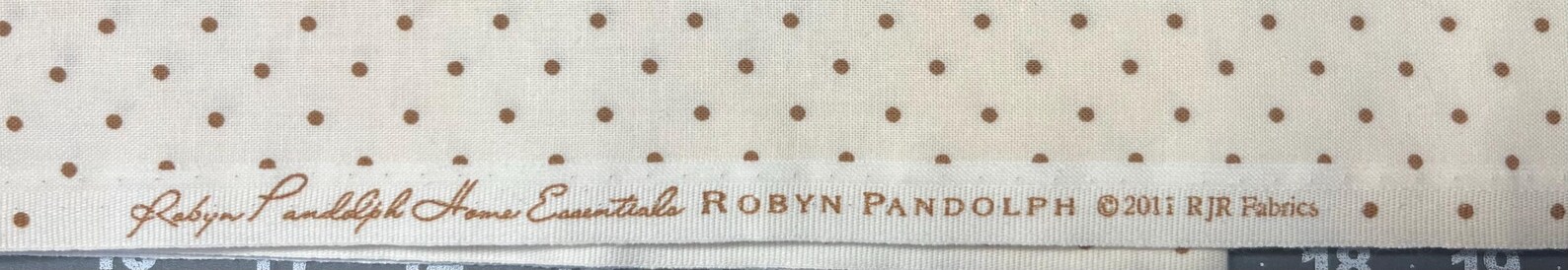 MINI POLKA Dot Robyn Pandolph Home Essentials for RJR Fabrics 2011 ...