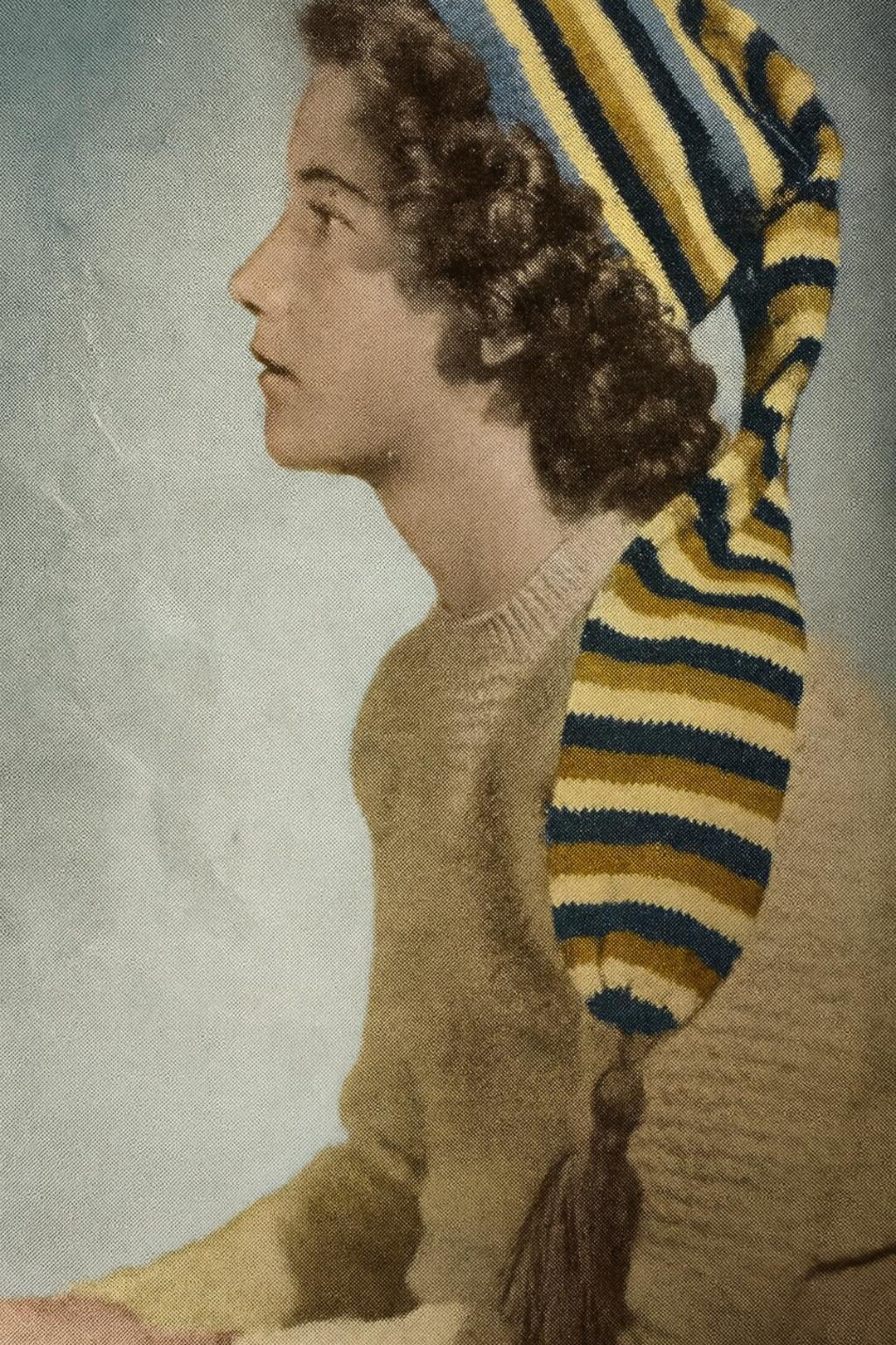 Vintage Campus Cap Knitting Pattern: Paragon 4ply (PDF Download - Etsy UK