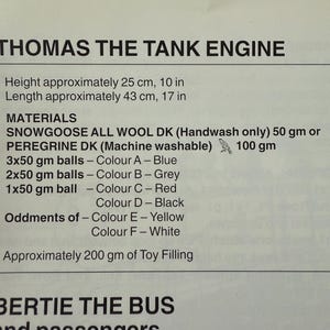 Train Plush Toy Knitting Pattern: Thomas Tank Engine (PDF Download) - Etsy