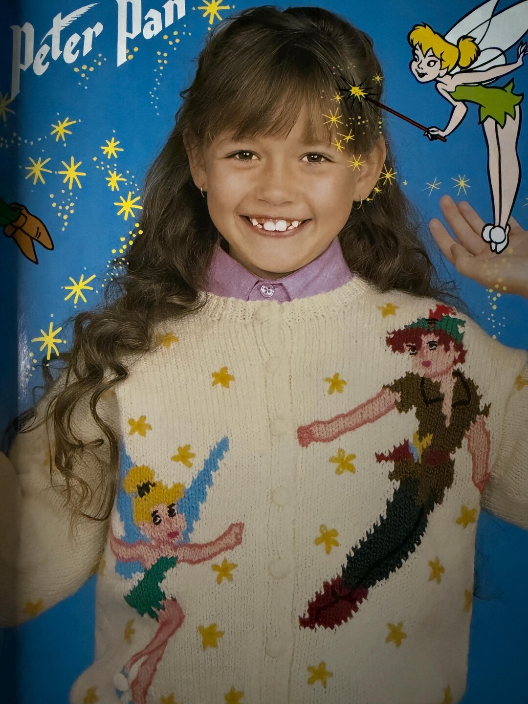 Tinkerbell and Peter Pan Disney Fun Knits New Idea Australia 1992 ...