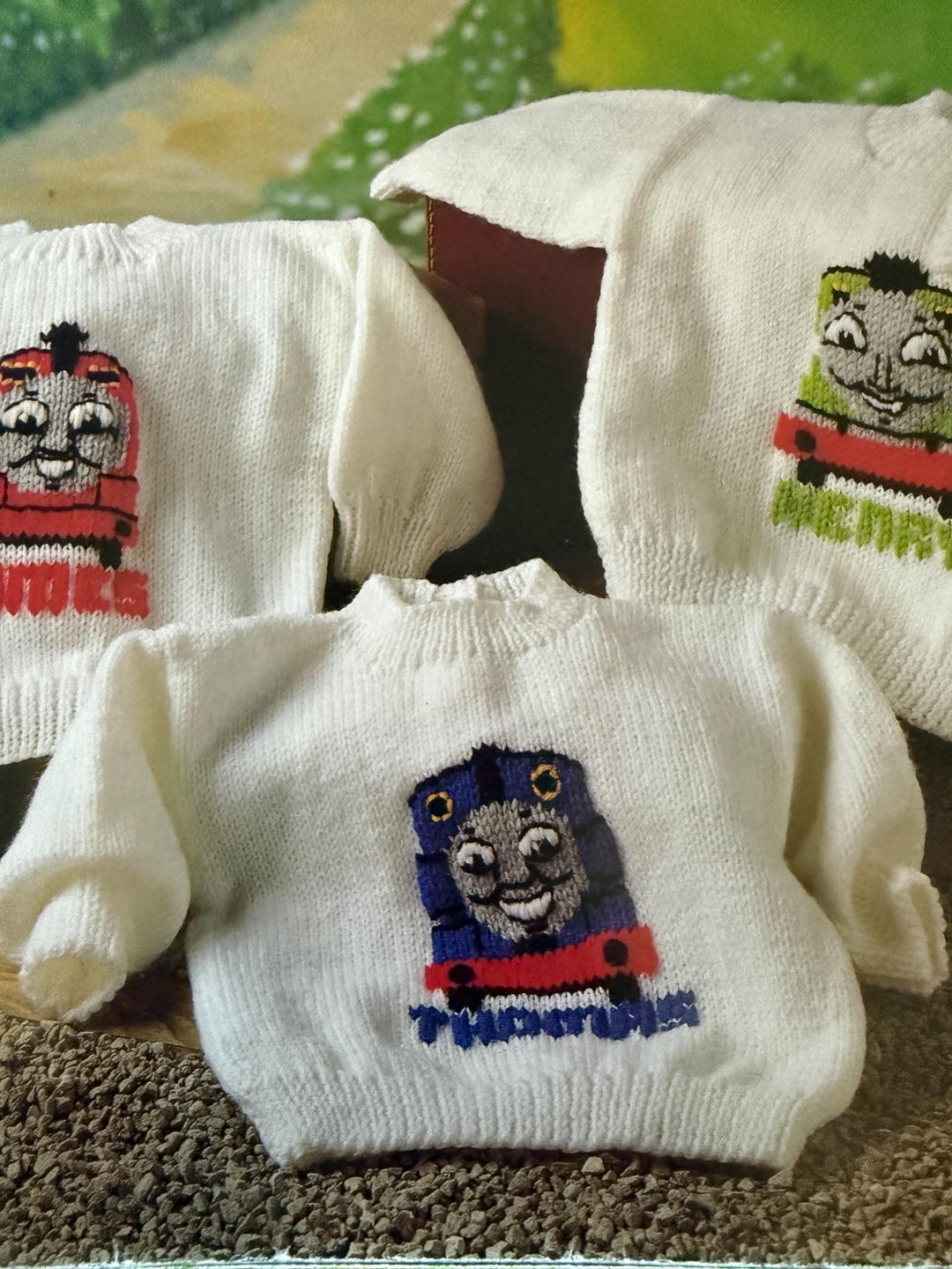 Thomas & Friends Sweater Knitting Pattern: James, Henry (PDF Download ...