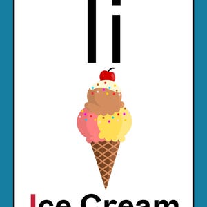 Summer ABC Flashcards | Printable Educational Activity for Kids - Etsy