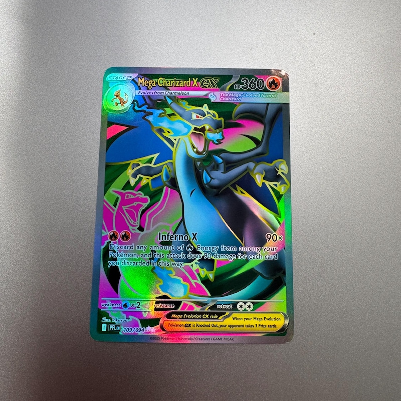 Charizard Mega Gold - Etsy