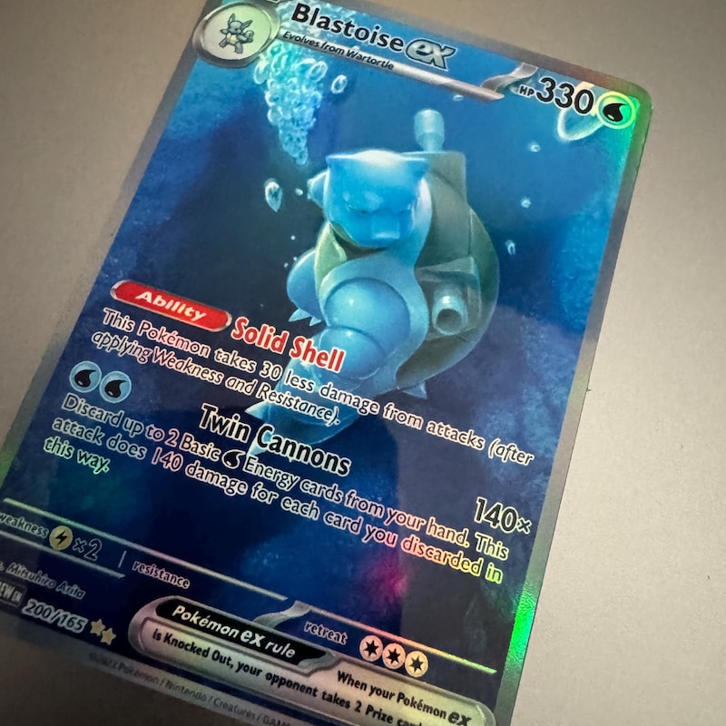 Blastoise Card Proxy - Etsy