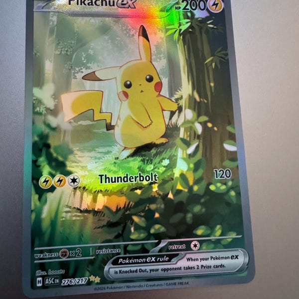 Proxy Pikachu Card - Etsy