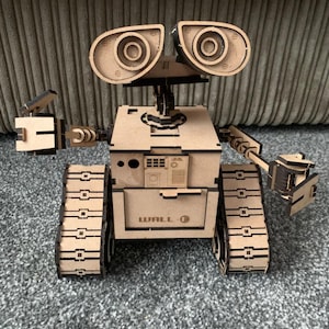 WALL-E. Mechanical Model – Digital File for Laser Cutting – DIY ...