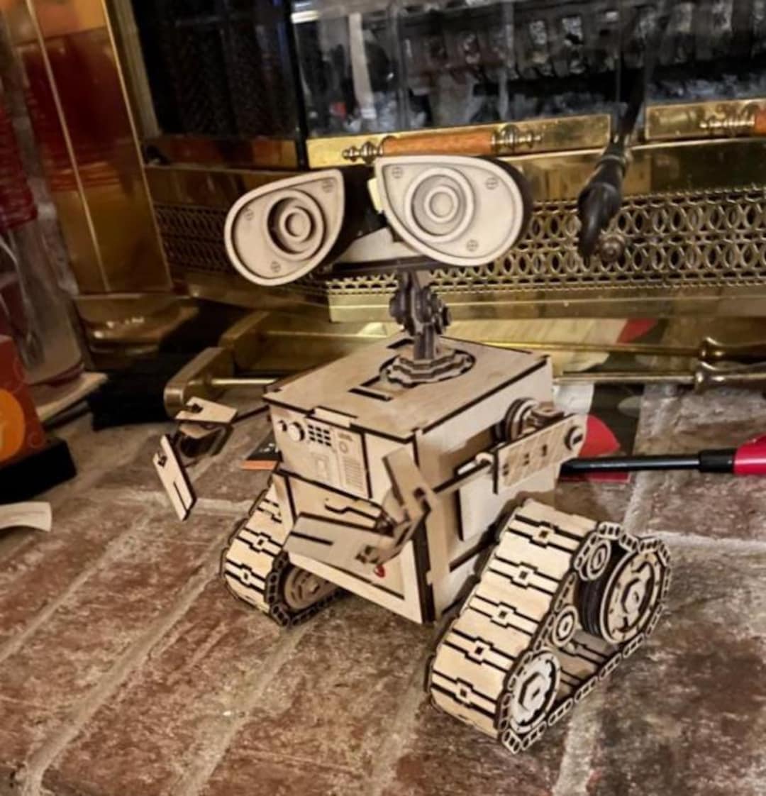 WALL-E. Mechanical Model – Digital File for Laser Cutting – DIY ...