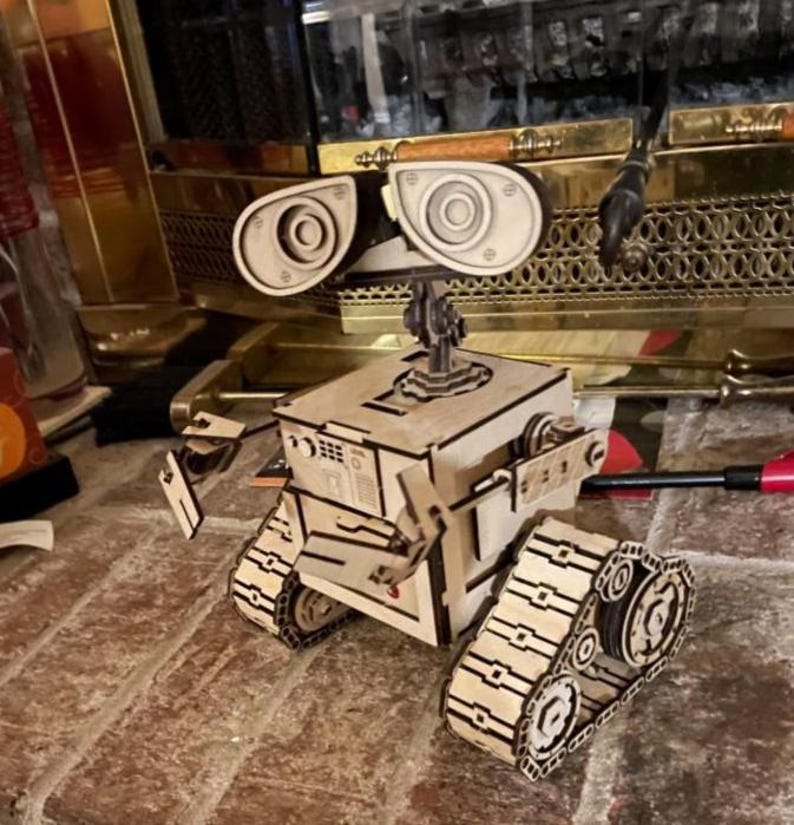 WALL-E. Mechanical Model – Digital File for Laser Cutting – DIY ...