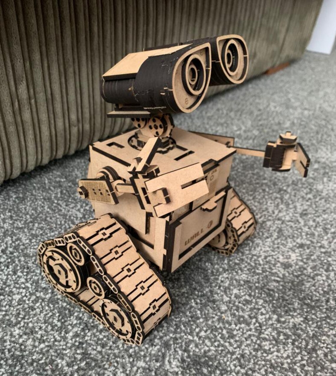 WALL-E. Mechanical Model – Digital File for Laser Cutting – DIY ...