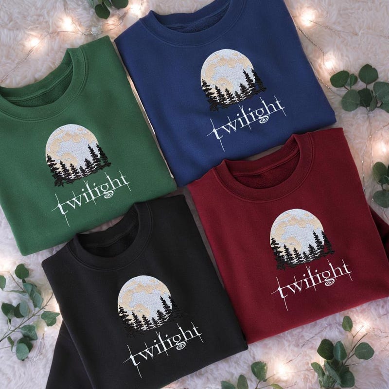 New Moon Twilight Hoodie - Etsy