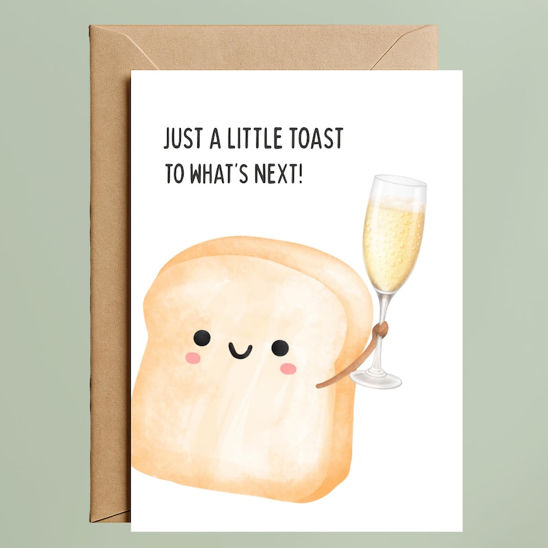 A6 Goodbye Card - Etsy