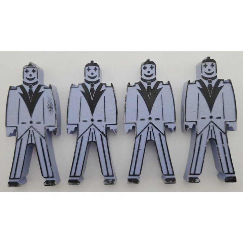 Vintage Bill Ding Plastic Clown Stacking Toys Lot of 12 - Etsy