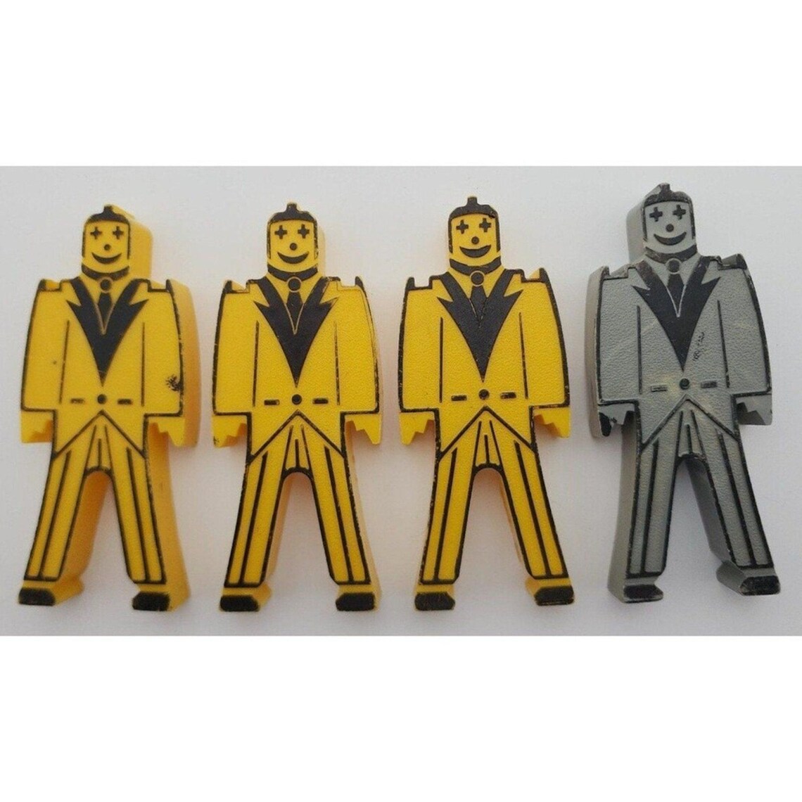 Vintage Bill Ding Plastic Clown Stacking Toys Lot of 12 - Etsy