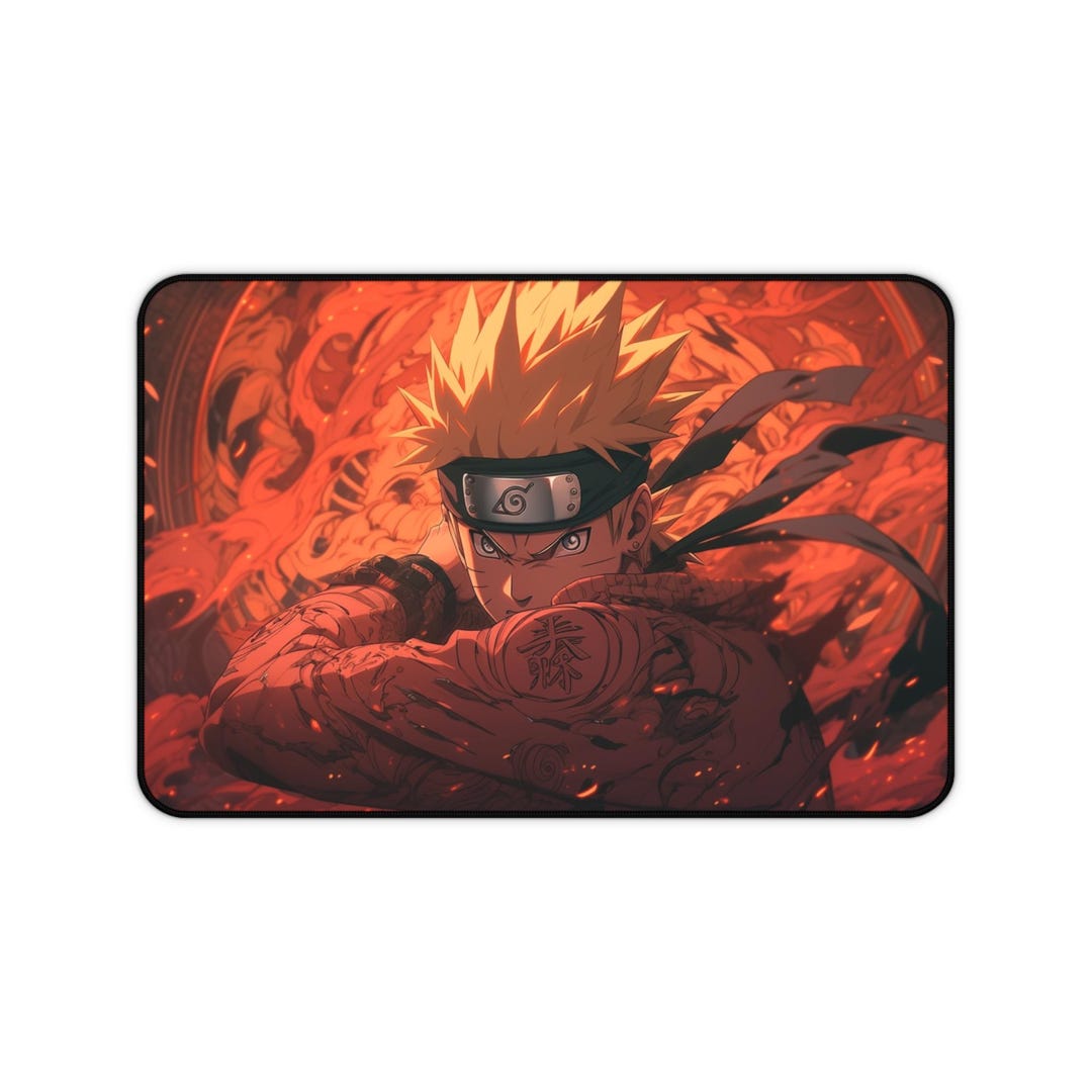 Naruto Desk Mat | Anime Office Decor, Gaming Mouse Pad, Gamer Gift ...