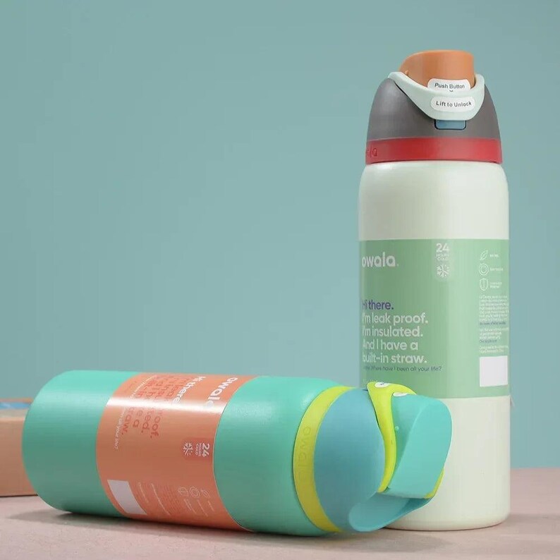 Owala Tumbler: 40 Oz Stainless Steel Vacuum Insulated Sports Water ...