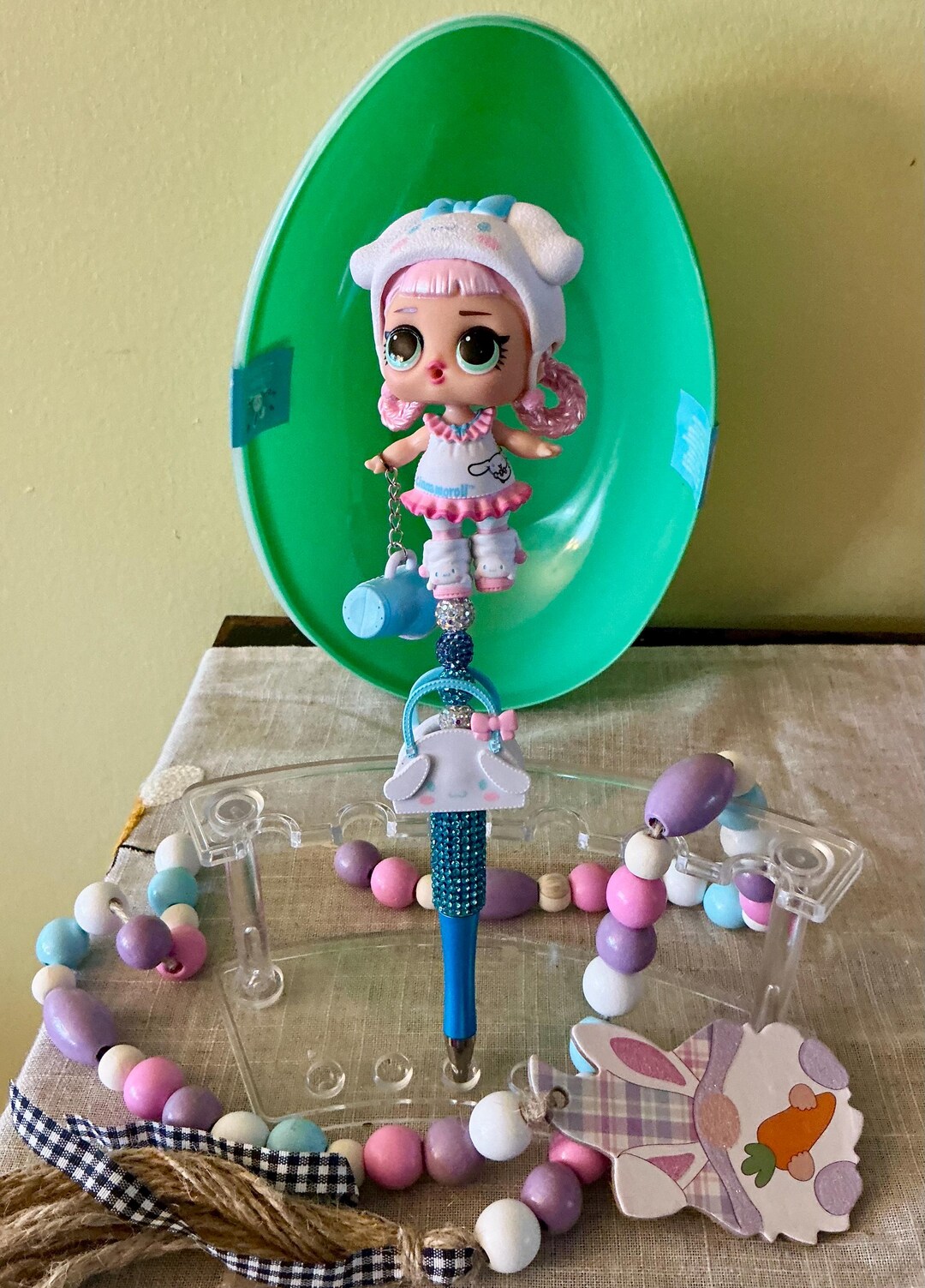 Cinnamon Roll Pen/ Keroppi Pen - Etsy