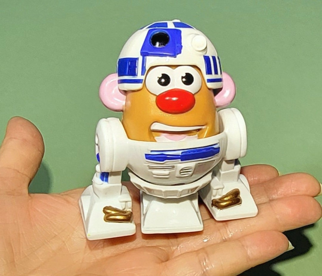 3hx3 5/8W, R2-D2 Mini Mr. Potato Head Toy c LFL 2015 Hasbro Playskool ...