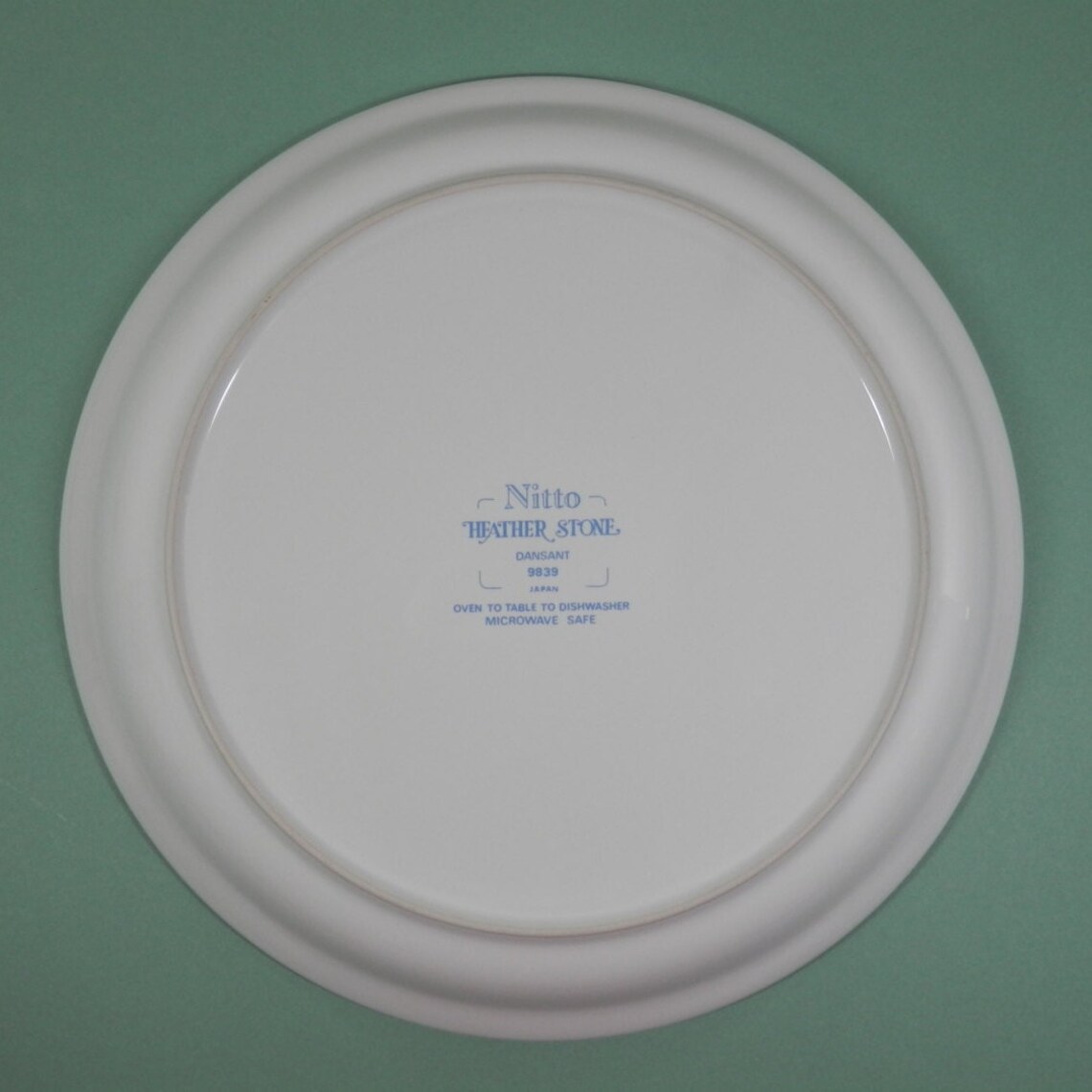 12 Chop Plate Heather Stone Nitto Dansant 9839 Pattern - Etsy