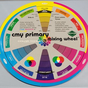 Small Size Color Wheel by Cmy Primary /beginner to Advance Art Supply ...