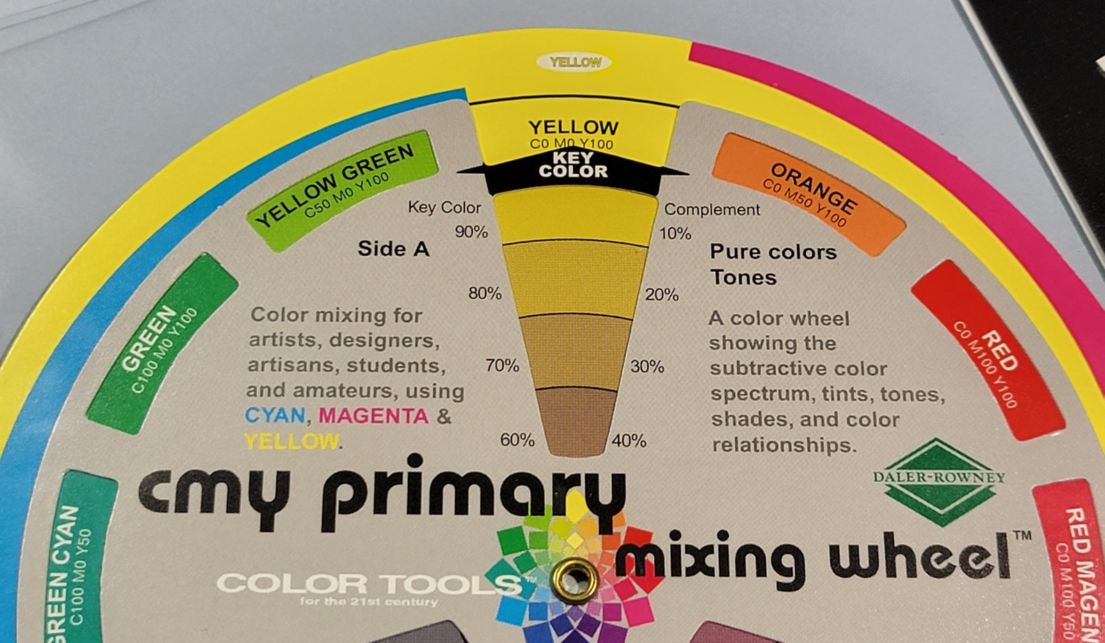 Small Size Color Wheel by Cmy Primary /beginner to Advance Art Supply ...