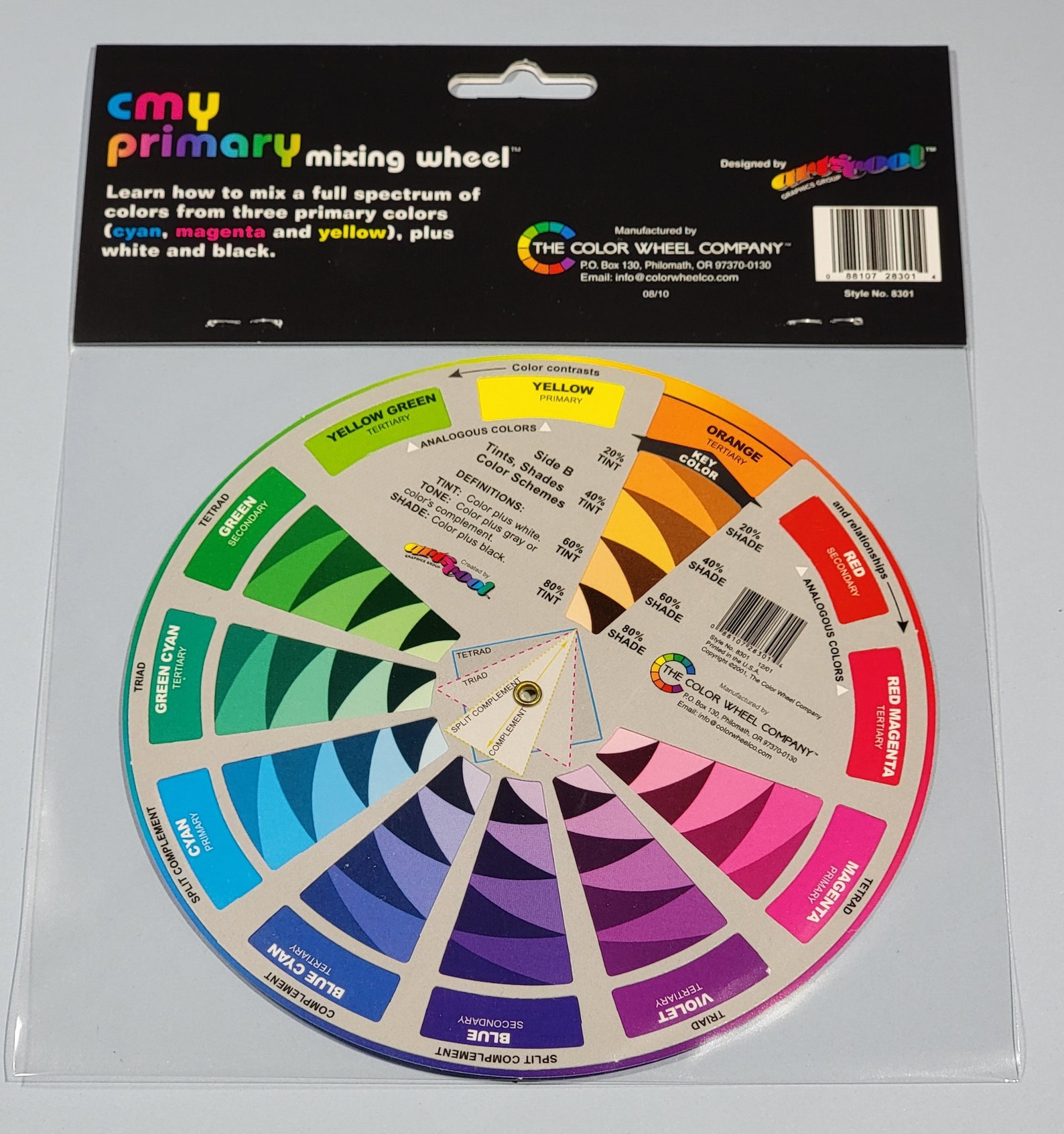 Small Size Color Wheel by Cmy Primary /beginner to Advance Art - Etsy